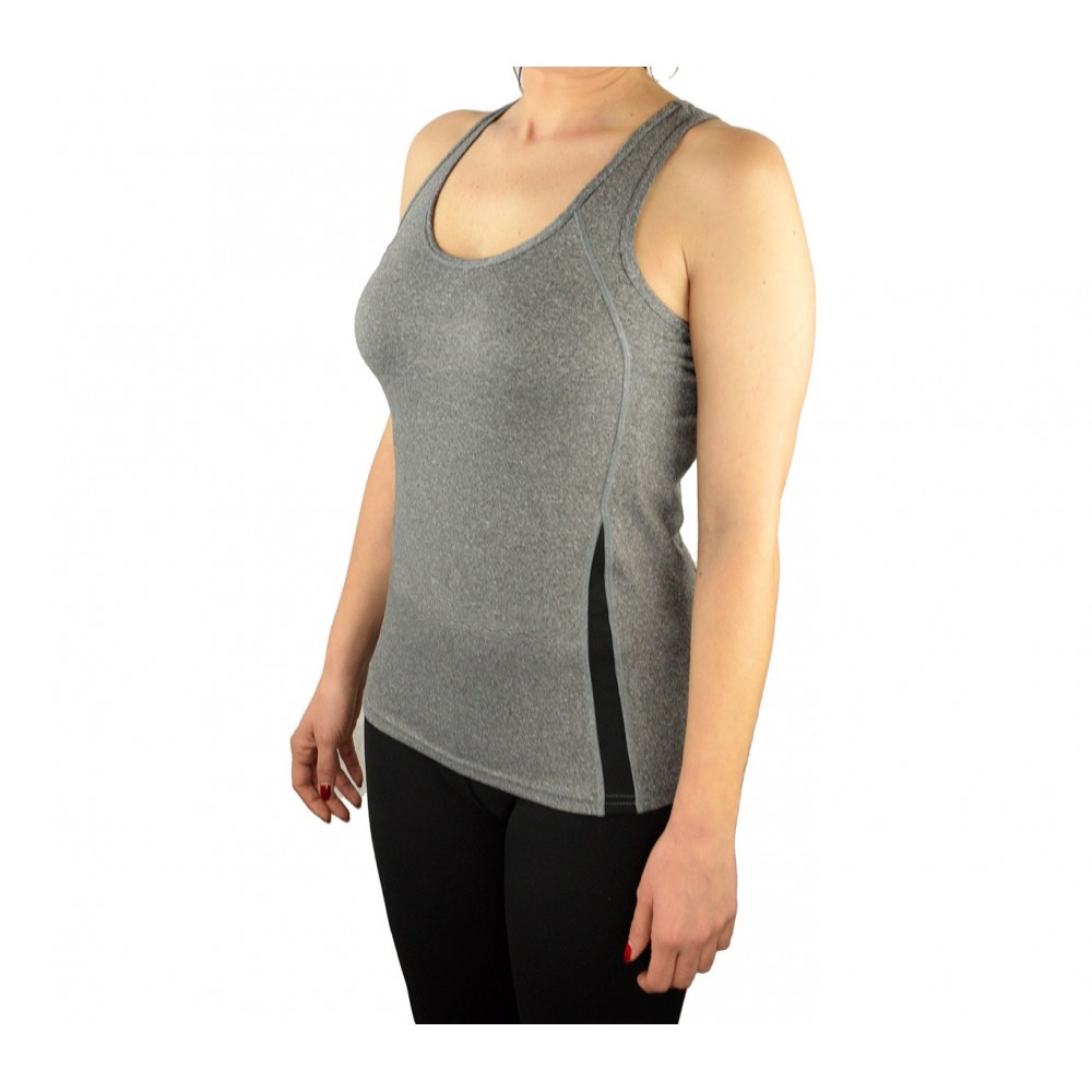 Canotta da donna in tessuto traspirante KZ-353 fitness in due colori