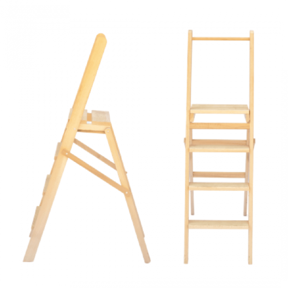 Scaletto 4 gradini art 111 scala legno 127x39x72 cm fino a 150 Kg ...