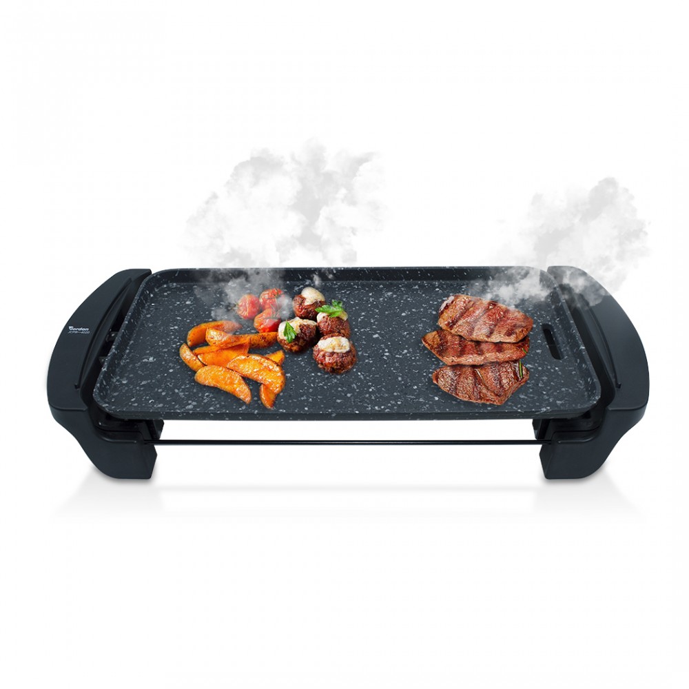 Piastra Elettrica Alluminio Antiaderente Griglia Brace Bistecchiera Barbecue