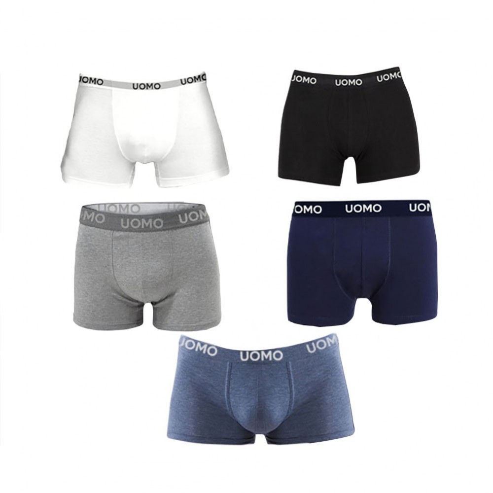 Boxer Uomo Modello Pedro Mutande in Cotone Elasticizzato Intimo Colori ...