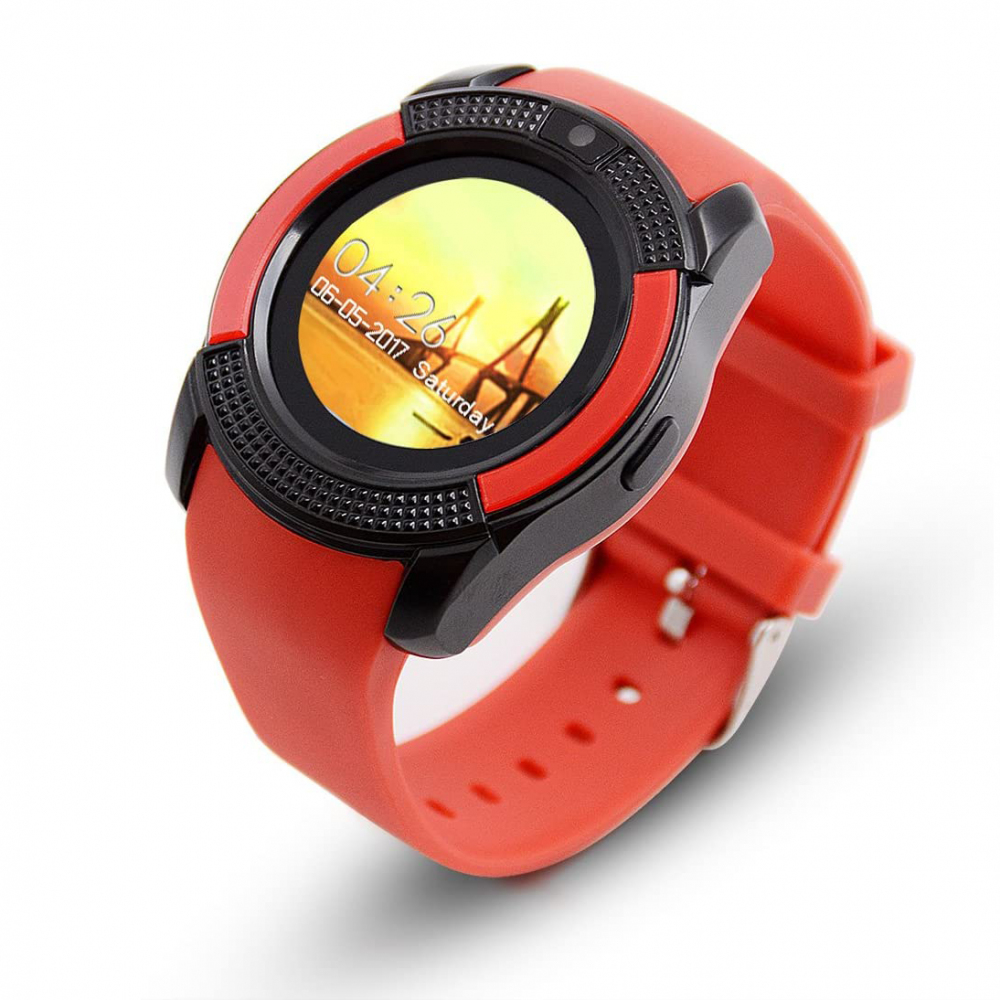 Smartwatch Quadrante Rotondo 3cm 00095 Orologio Fotocamera Notifiche ...