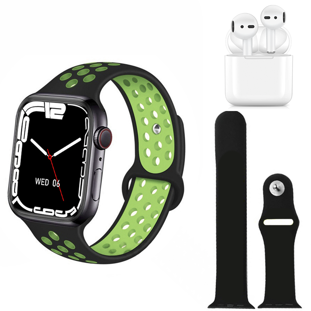 Smartwatch W26 PRO MAX Serie 8 con Auricolari e Doppio Cinturino Fitness Sports